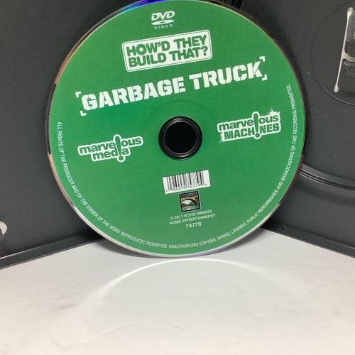 How'd They Build That? Garbage Truck DVD | eBay