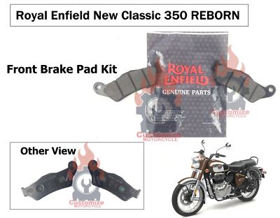 Royal Enfield "Front Brake Pad Kit" Fit for "New Classic 350 REBORN" | eBay