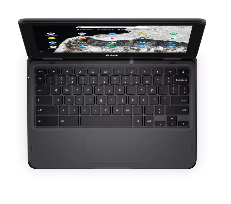 Dell 3100 Chromebook 11.6" Laptop Intel Celeron 4GB RAM 32GB SSD 1 YEAR ...