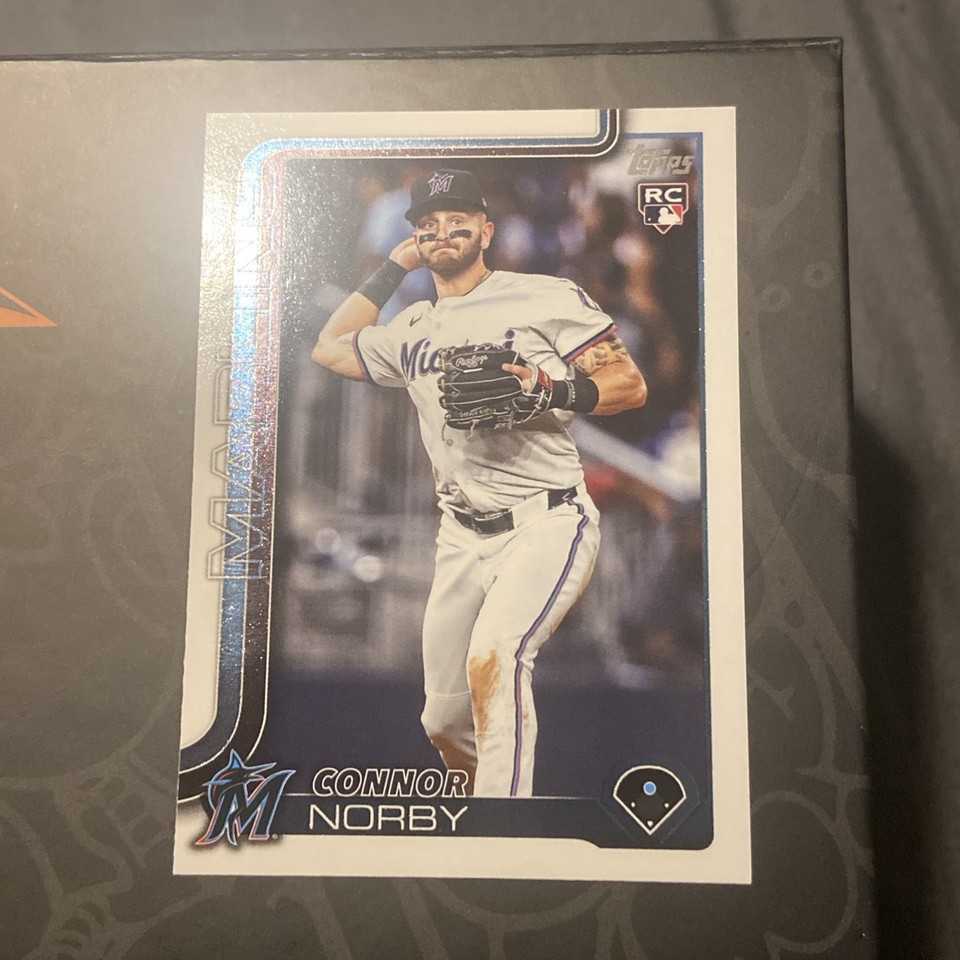 2025 Topps Series 1 #132 Connor Norby RC | eBay