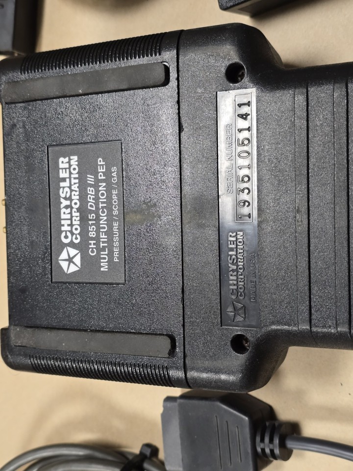 CHRYSLER DRB 3 DIAGNOSTIC SCAN TOOL KIT CDJR MOPAR DODGE JEEP VIPER RAM ...