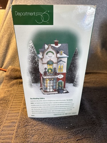 Dept 56 - The Wedding Gallery, Complete with Box and Light, it Works! 58943 | eBay