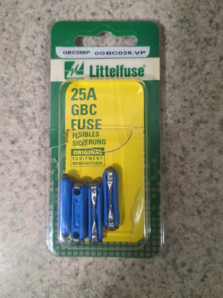 Littlefuse 25A GBC Fuses | eBay
