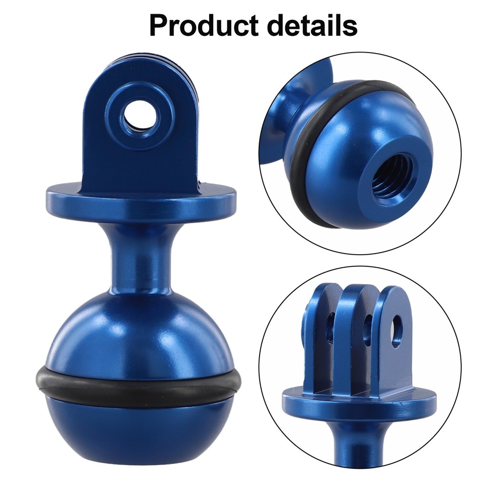 Aluminium Diving Camera Ball Joint Adapter 1 Inch Mount for Lighting ...