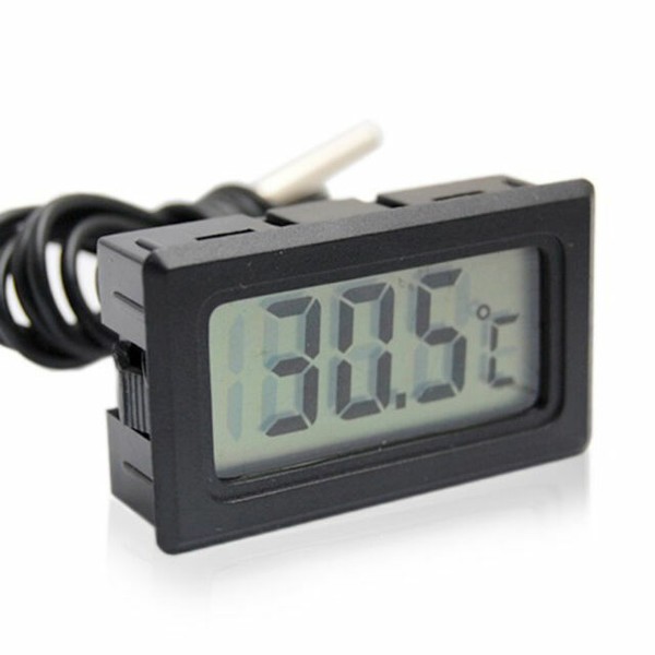 Digital LCD Display Temperature Meter Thermometer Temp Sensor W/ Probe ...