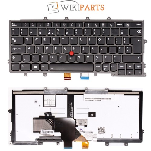 New Lenovo ThinkPad X230s X240 X250 X260 backlight Keyboard UK ...