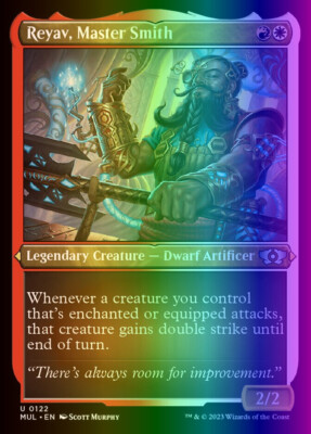 Reyav, Master Smith (122/210) March of the Machine Multiverse Legends ...