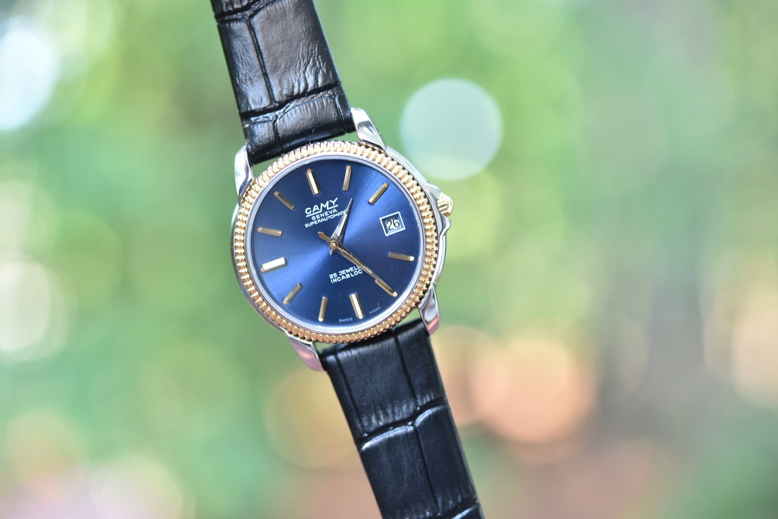 Mod Vintage Swiss Camy Dial Automatic Watch, Tissot C… - Gem