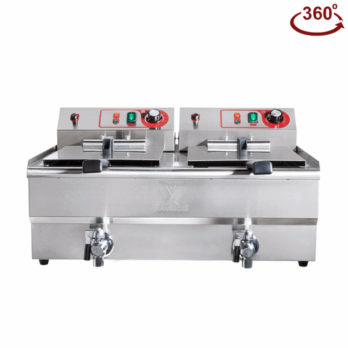 Beeketal Profi Gastronomie Gastro Fettbackgerät Friteuse Fritteuse ...