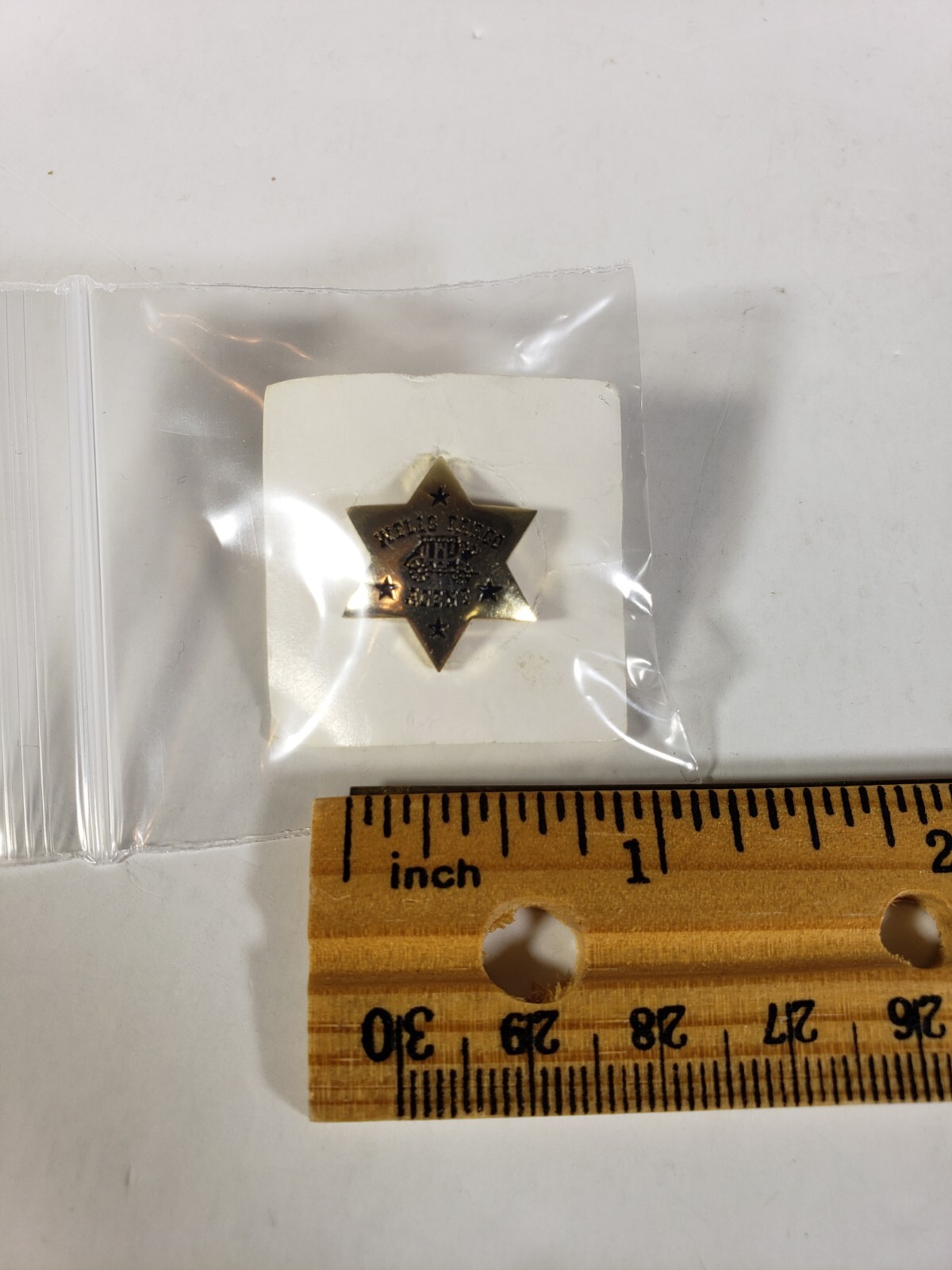 Wells Fargo Agent Employee Sheriffs Star Badge Lapel Pin Good Condition ...
