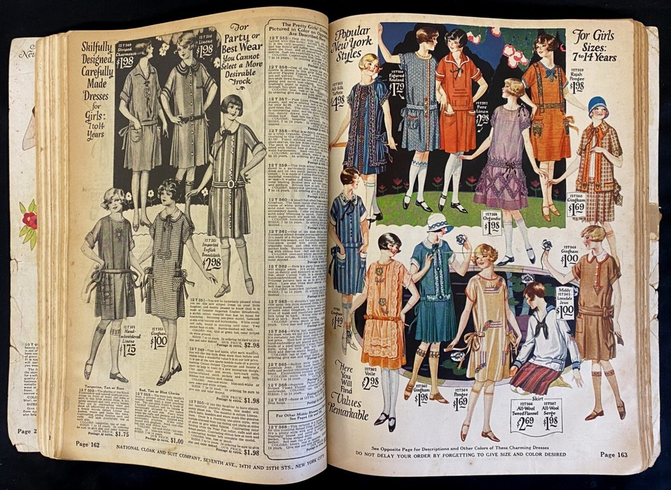 National Cloak & Suit 1925 Spring Summer Clothing Catalog 1920s ...