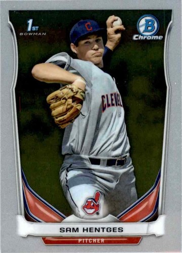 2014 Bowman Draft #DP117 Sam Hentges Cleveland Indians Baseball Card | eBay