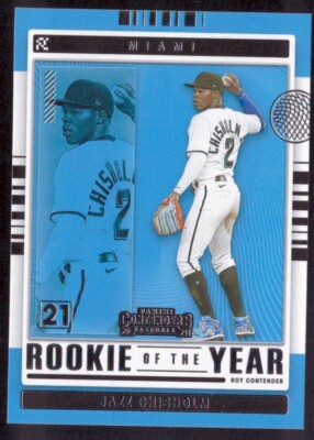 2021 Panini Contenders ROY Contenders #2 Jazz Chisholm RC | eBay