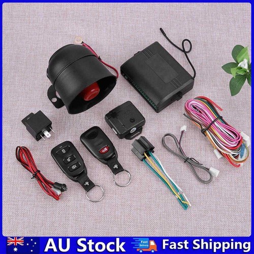 Car Vehicle Burglar Alarm Protection Keyless Security System with 2 ...