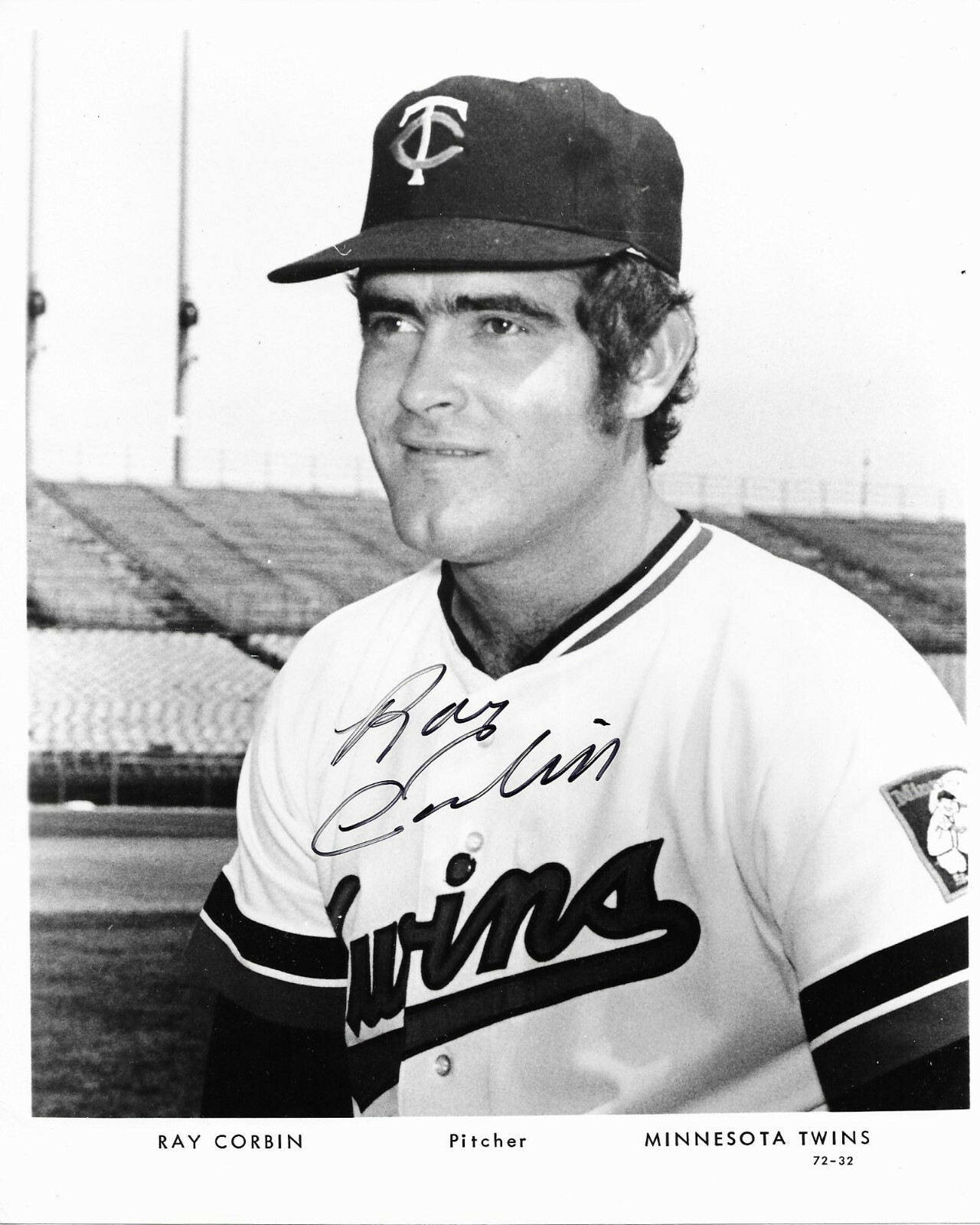 RAY CORBIN Autographed Signed 8 x 10 Baseball VINTAGE Photo Minnesota ...