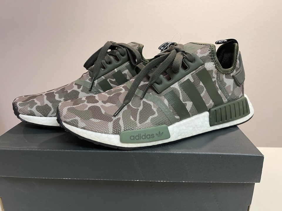 Adidas Originals NMD_R1 Duck Camo Sesame Boost D96617 Men’s Size 10 | eBay