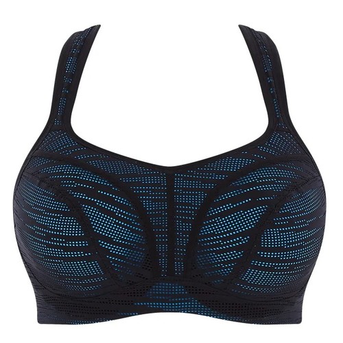 NWT Panache Sport 5021C 5021 Underwire J-Hook Convertible Bra - Black ...