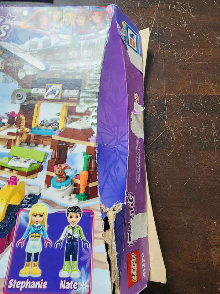 LEGO Friends Snow Resort Ice Rink 41322 Complete With Instructions And ...