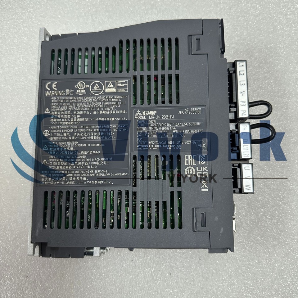 Mitsubishi MR-J4-20B-RJ SERVO DRIVE NEW | eBay