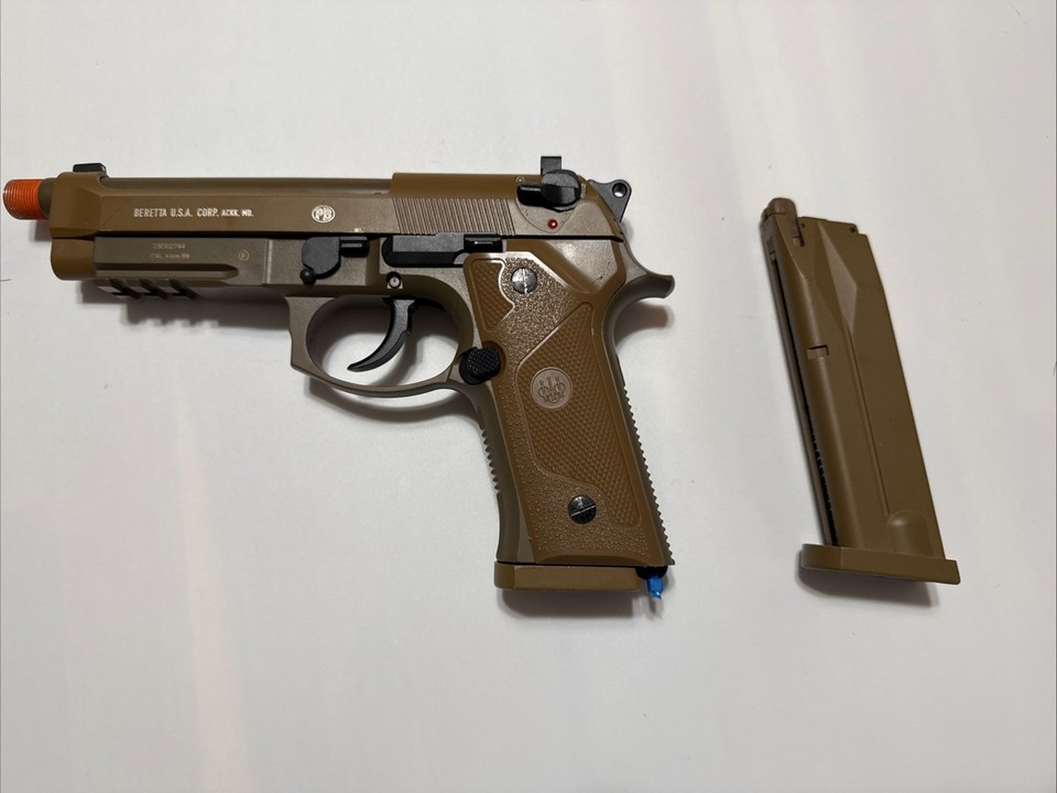 Umarex Beretta M9A3 Airsoft Pistol Semi/FULL AUTO CO2 Power Blowback ...
