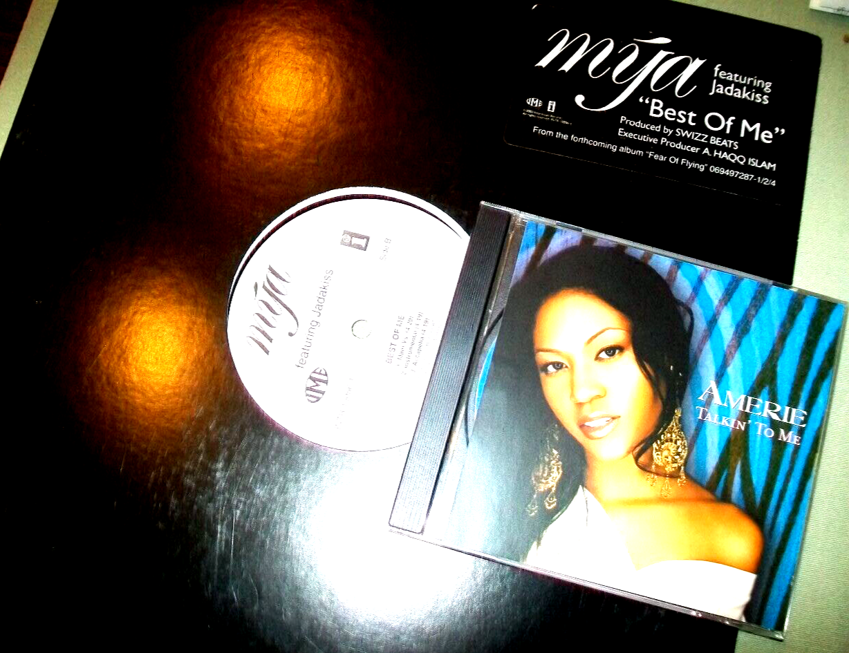 Mya - Amerie **PROMO VINYL /CD SET** Talking to Me -- Best of Me | eBay
