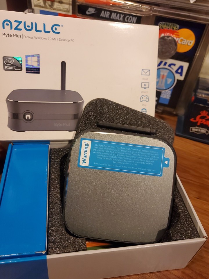 Azulle Mini PC Byte Plus 2GB RAM Intel Atom 1.84GHz 32GB Fanless ...