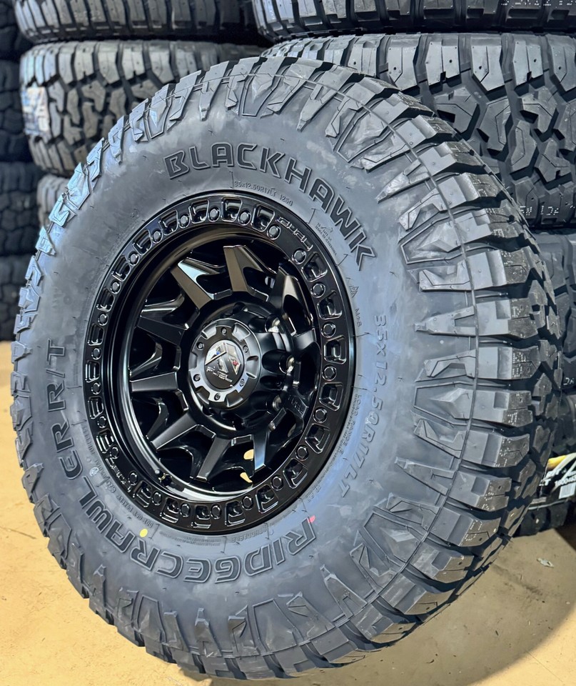 5) 17x9 Fuel D694 Covert Wheels 35" AT RT Tires 5x5 Jeep Wrangler JK JL ...