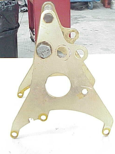 2 Gold Aluminum 9" Quick Change Rear End Torque Link / Shock Bracket ...