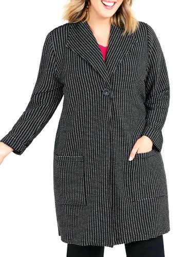 TS TAKING SHAPE plus M / 20 Time Is Ticking Cardi soft jacket coat NWT ...