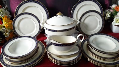 Vintage Minton Edinburgh dinner set for eight | eBay UK