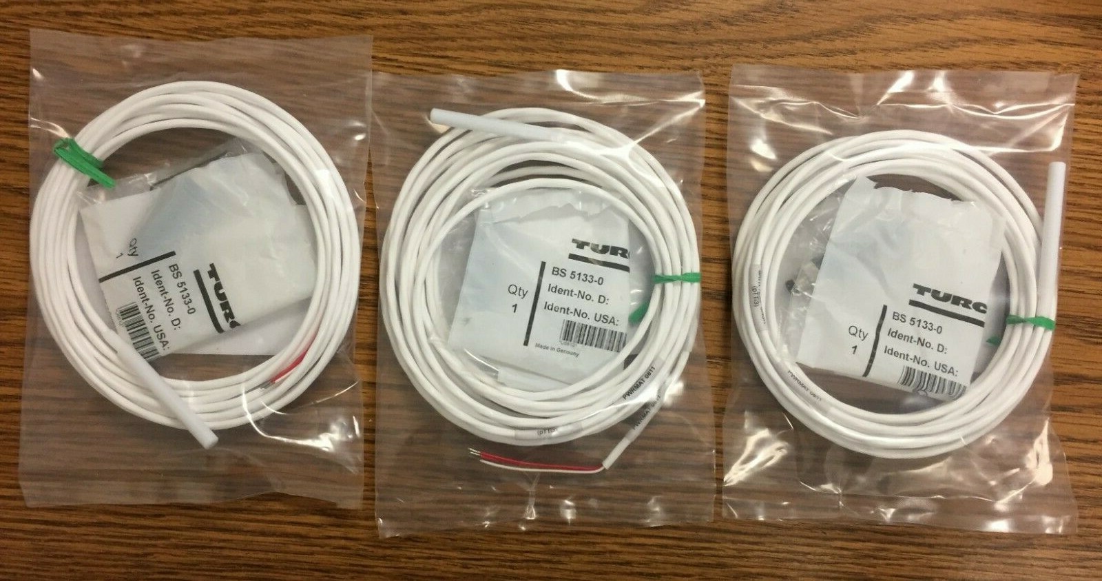 Bath Temp Sensor, CDS Process Module. 15FT Cable with Turck BS 5133-0 ...