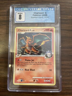 Pokemon Charizard G LV.65 20/147 Supreme Victors Rare CGC NM/Mint 8 | eBay