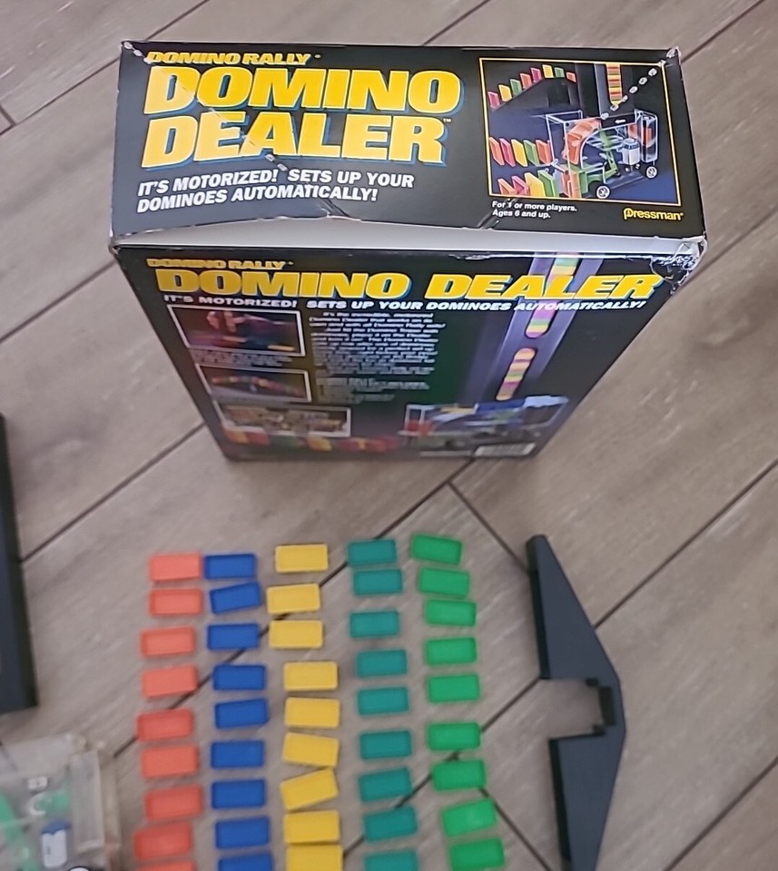 Domino Rally Domino Dealer By Pressman Complete | eBay