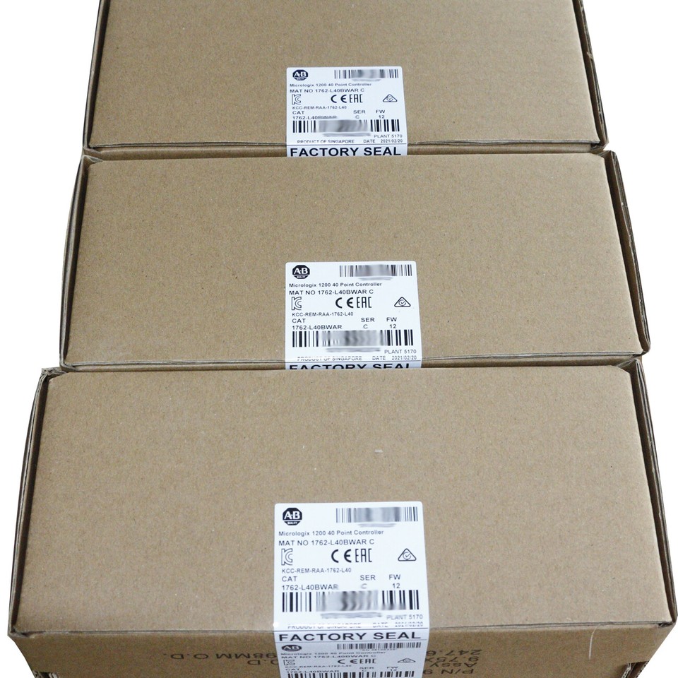 Allen-Bradley 1762 L40BWAR MicroLogix 1200 40 Point Controller 1762 ...