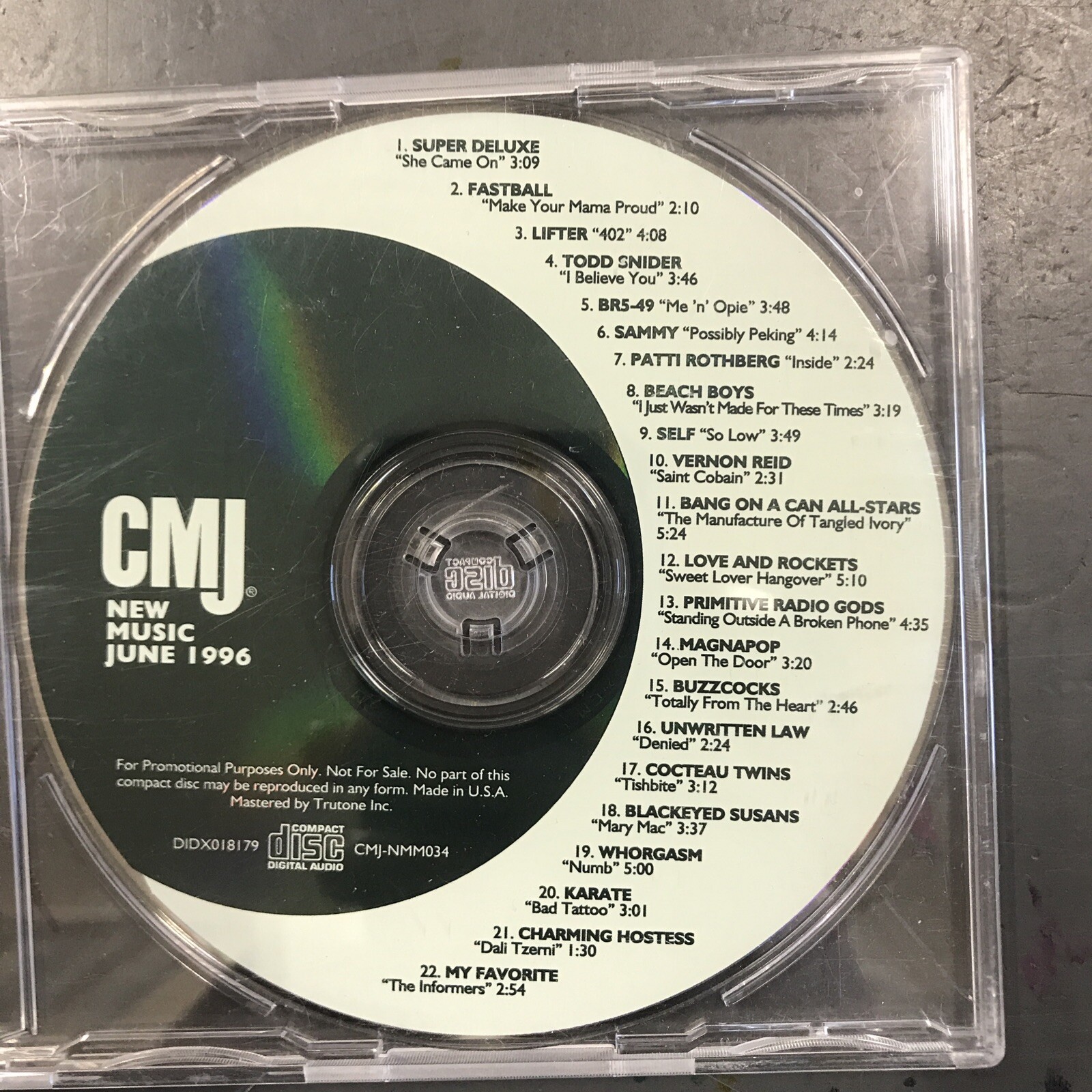 CMJ Magazine June 1996 CD Everything About The Girl/Soundgarden ...