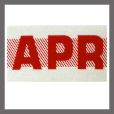 April Month California DMV License Plate Red Registration Sticker Tag ...