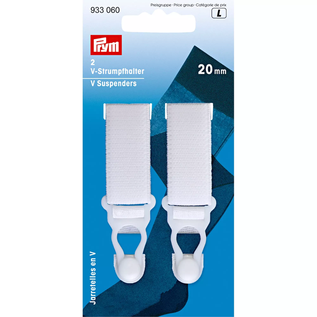 Prym 933062 V-strumpfhalter 20 Mm haut 2 Stk online kaufen | eBay