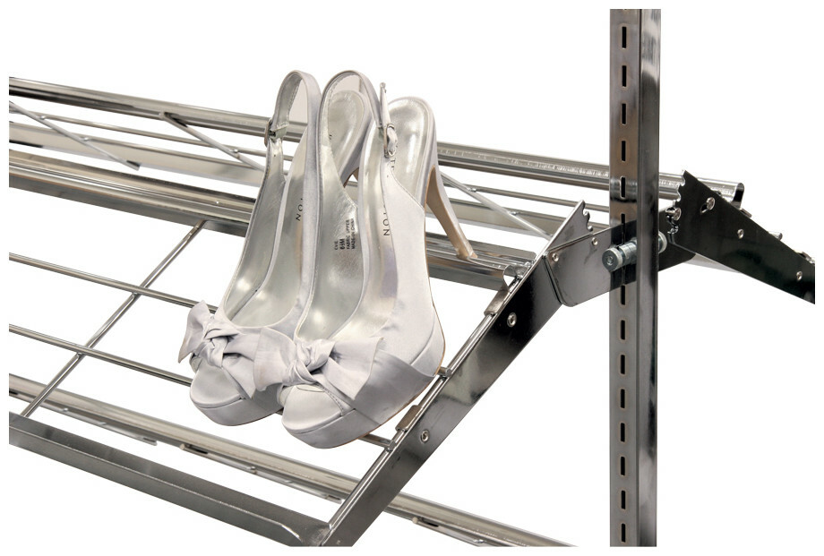 Double Sided Shoe Rack Shoe Storage 8 Shelves Holds 60-80 Pairs 66"H x ...