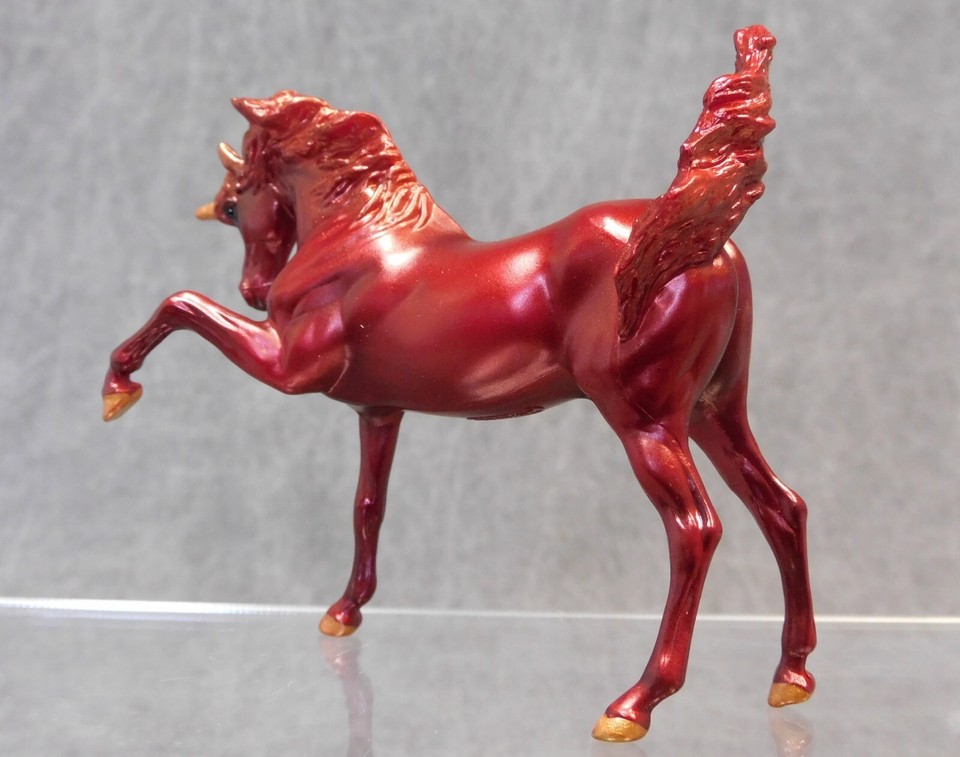Breyer * Luminous * Blind Bag Twist Fire and Ice Unicorn Stablemate ...