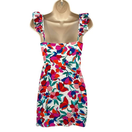 Karlie Bright Floral Mini Dress Size L | eBay
