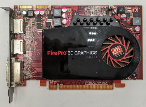 ATI FirePro V4800 1GB GDDR5 PCI-E Graphics Card | eBay