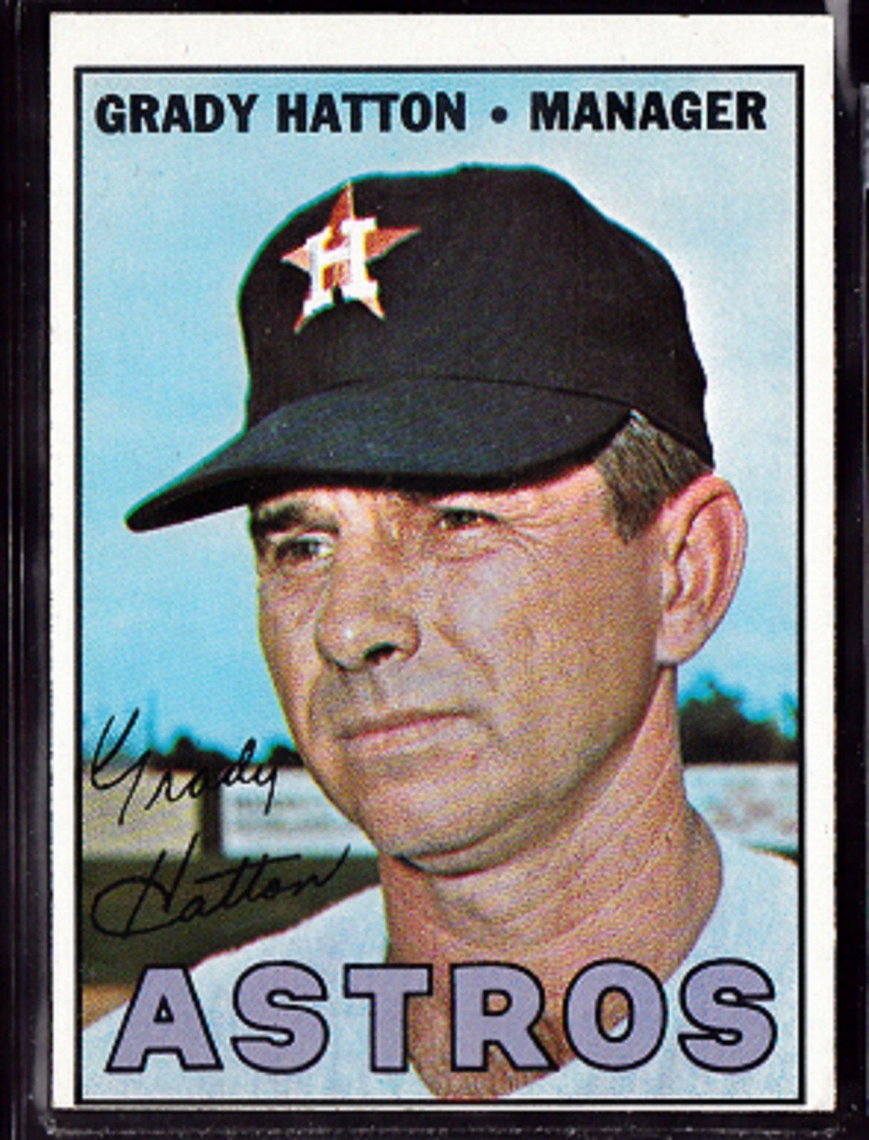 1967 TOPPS BASEBALL CARD #347 GRADY HATTON HOUSTON ASTROS EX | eBay