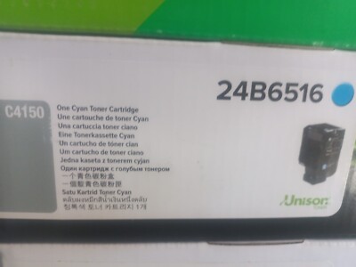 Genuine Lexmark 24B6516 CYAN Toner Cartridge for Lexmark C 4150 Series ...