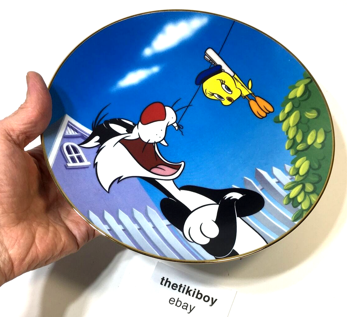 WB Gallery LOONEY TOONS PLATE Bad Ol' Putty Tat 1343/2500 VINTAGE 1998 ...