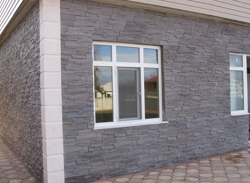 2 pcs. CONCRETE PAVING INTERLOCKING WALL CLADDING SLAB PLASTIC FLOOR ...