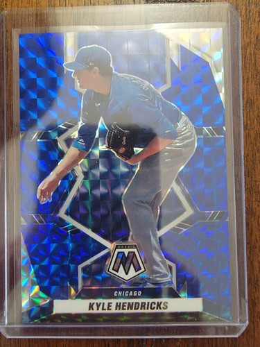 2022 Mosaic Baseball Blue Prizm #24 Kyle Hendricks /99 Chicago Cubs | eBay