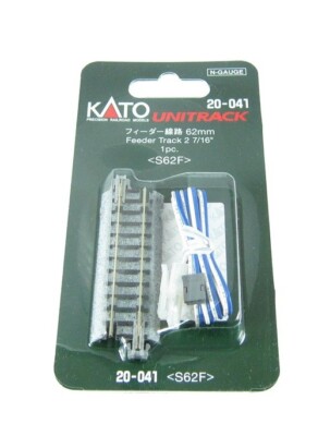 N Scale Kato 20-041 62mm (2 7/16″) Feeder Track [1 pc] | eBay