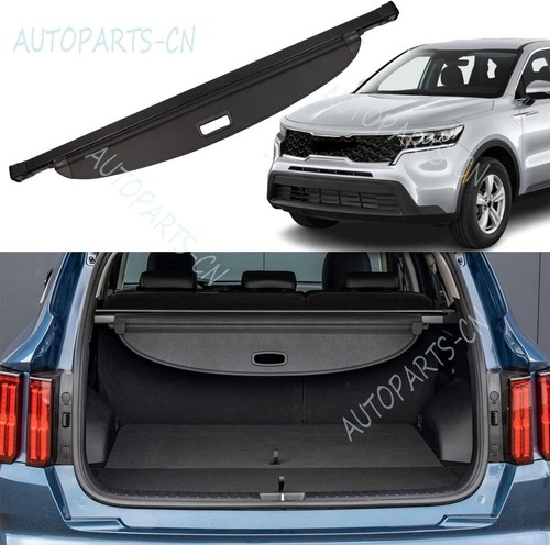 Cargo Cover for KIA Sorento 2021 2022 2023 Accessories Rear Trunk Cover ...