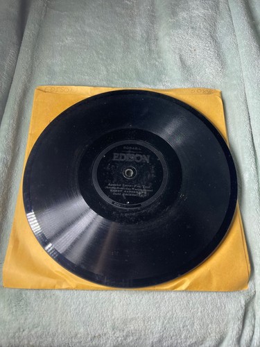 EDISON Record 78 rpm 50846 APACHE LOVE / MA! Harry Raderman Jazz ...