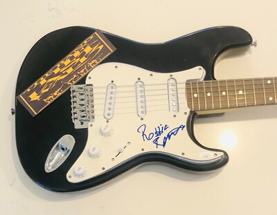 ROBBIE ROBERTSON Autograph Signed Guitar "The Band" JSA Authentic | eBay